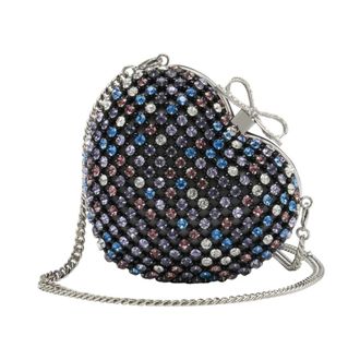 Self Portrait Crystal Embellished Clutch - - Bags - Damen - Mehrfarbig - ONE SIZE