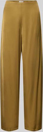 Jake*s Stoffhose aus Viskose in Satin-Optik mit Rei&szlig;verschluss