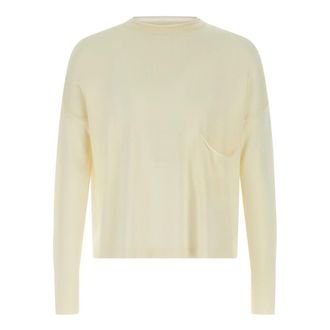 Maryya Wollpullover - - Knitwear - Herren - Wei&szlig; - L