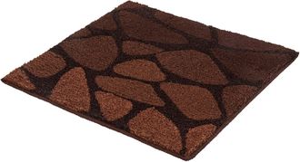 Kleine Wolke Badteppich Inspire, Nussbraun, 60 x 60 cm
