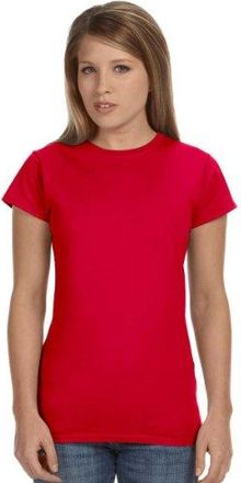 Gildan T-shirt - Femme - Rouge - Rouge - Large