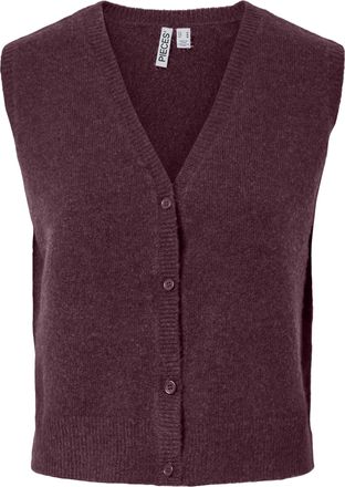 Pieces Pcsally Sl V-Neck Knit Vest Noos Bc