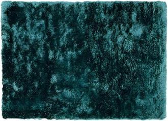 Vente-Unique Tapis Shaggy &agrave; Poils Longs Ultra Doux - 160 x 230 cm - Vert pin&eacute;de - Dolce