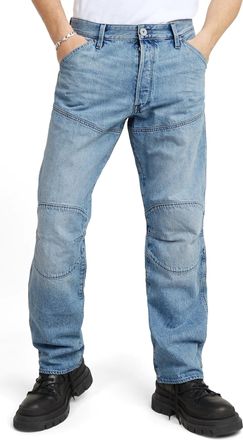 G-Star Herren Elwood 3D Regular Jeans, Blau (Faded Brilliant Blue D23699-D788-G872), 32W / 34L