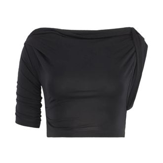 Jacquemus Drapeado Top - - Blouses & Shirts - Damen - Schwarzk - M