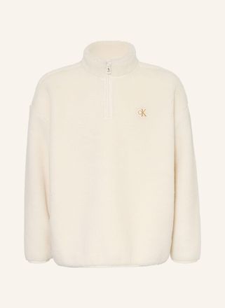 Calvin Klein Teddyfell-Troyer weiss