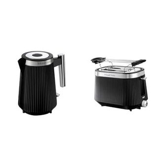Russell Hobbs Bront&euml; Black Fr&uuml;hst&uuml;cksset: Wasserkocher 26750-70 + Toaster 26760-56