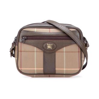 Burberry Sac bandouli&egrave;re Pre-owned - Femme - Pre-owned - Brun - Taille: ONE Size