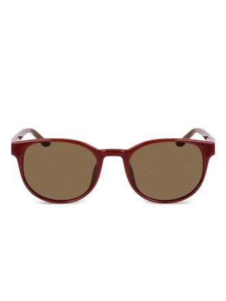 Nike lunettes de soleil &agrave; monture ronde - Rouge