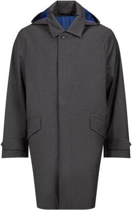 Paul Smith Manteau uni long en laine