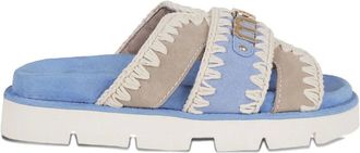 Mou Femme, Chaussures, Bleu, Taille: 36 EU Bio Sandales