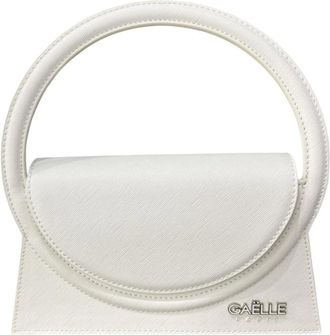 Ga&euml;lle Paris Femme, Sacs, Blanc, Taille: ONE Size Mini Sac &agrave; Main