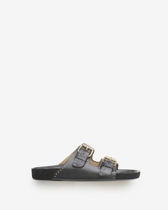 Isabel Marant Sandales Lennyo - Femme - Noir - Taille 35 - Isabel Marant