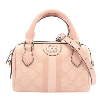 Gucci Pre-owned Ophidia GG Supreme Handtasche - - Pre-owned - Damen - Rosa - ONE SIZE