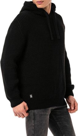 Red Bridge Strickpullover mit Kapuze - L&auml;ssiger Style und warmer Tragekomfort Hoodie aus Grobstrick