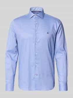 Tommy Hilfiger Tailored Slim Fit Freizeithemd aus Baumwoll-Mix