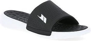 Trespass Claquettes rembourrées Slide - Homme (43 FR) (Noir/Blanc)