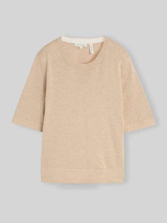 Tom Tailor Regular Fit Pullover aus Baumwoll-Mix mit Seiden-Anteil