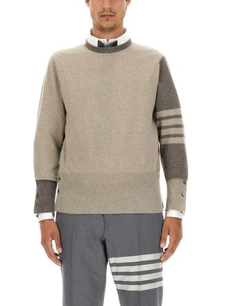 Thom Browne 100% Cashmere Sweater - Beige
