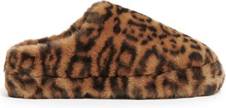 Apparis Chaussons Misha L&eacute;opard Fibres Recycl&eacute;es Apparis