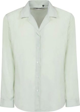 Costumein Homme, Chemises, Vert, Taille: L Cuban Collar Shirt