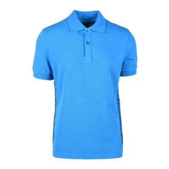Dirk Bikkembergs Homme, Tops, Bleu, Taille: 2XL Polo T-shirt 100% coton