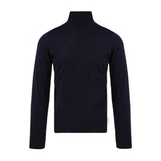 Drumohr Blaue Pullover f&uuml;r M&auml;nner - - Knitwear - Herren - Blau - XL