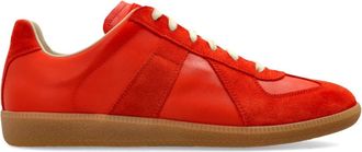 Maison Margiela Homme, Chaussures, Rouge, Taille: 43 1/2 EU Replica Baskets