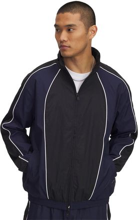 Under Armour Trainingsjacke f&uuml;r Herren, Kontrastpaspel, Raglan&auml;rmel (Schwarz)