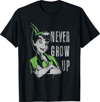 Disney Peter Pan Never Grow Up Vintage Portrait T-Shirt