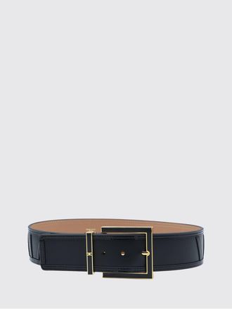Elisabetta Franchi Ceinture r&eacute;glable en similicuir avec logo emboss&eacute;