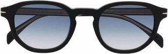 Eyewear by David Beckham unisex, Accessoires, Noir, Taille: 49 MM Lunettes de soleil &agrave; monture ronde 1007/S
