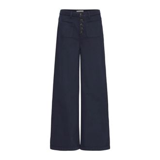 Ichi Ihhezano PA3 Bukser - - Trousers - Damen - Blau - W25 L34
