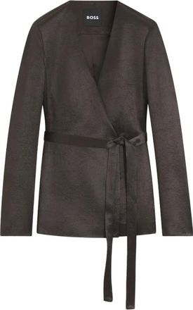 HUGO BOSS Femme, Vestes, Brun, Taille: 42 FR Jia15 Blazer
