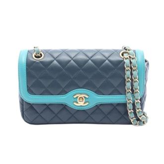 Chanel Pre-owned Vintage Crossbody Bag - - Pre-owned - Damen - Gr&uuml;n - ONE SIZE