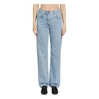 Thom Browne Klassische 5-Pocket-Jeans aus gewaschenem japanischem Selvedge-Denim - - Jeans - Damen - Blau - XS