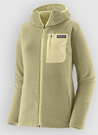 Patagonia R1 Air Full Sweatjacke vellum green