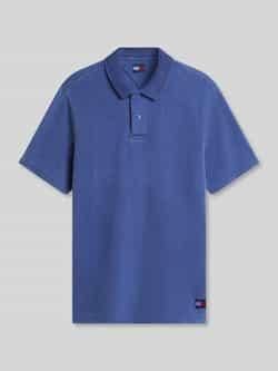 Tommy Jeans Relaxed Fit Poloshirt aus reiner Baumwolle