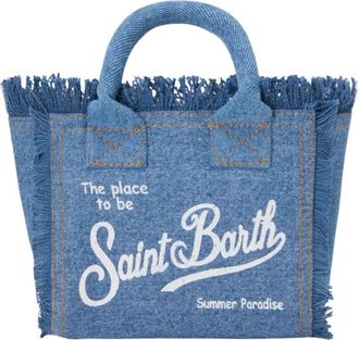 MC2 Saint Barth Femme, Sacs, Bleu, Taille: ONE Size Borsa Vanity mini