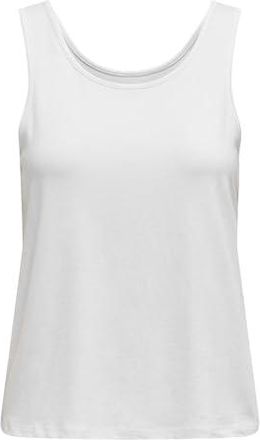 Only Onlmoster S/L D&eacute;bardeur Jrs Noos Femme Top, Blanc., L