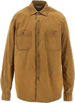 Aspesi Homme, Chemises, Brun, Taille: L Aspesi Chemises Marron