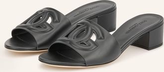 Dolce & Gabbana Mules schwarz