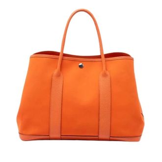 Herm&egrave;s Pre-owned The Garden Party 36 - - Pre-owned - Damen - Orange - ONE SIZE