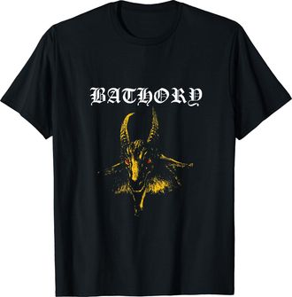 Bathory Classic Goat Logo T-Shirt - Official Merch T-Shirt