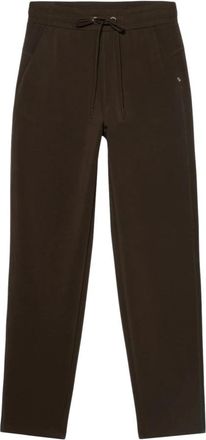 Oltre Femme, Pantalons, Brun, Taille: 36 FR Soft touch joggers