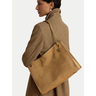 Lauren Ralph Lauren Handtasche LAUREN RALPH LAUREN 431980176003 Hellbraun