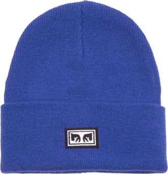 Obey unisex, Accessoires, Bleu, Taille: ONE Size Micro Beanie