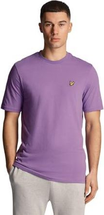 Lyle & Scott TS400VOG X155 T-shirt &agrave; manches courtes pour homme, violet, Small