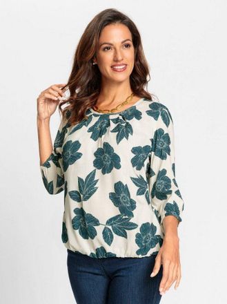 Witt Klassische Bluse Bluse 3/4-Arm