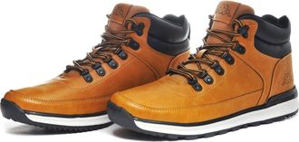 Kappa Herren Logo MONSI MD Athletic Shoes, Yellow Tan-Black, 47 EU